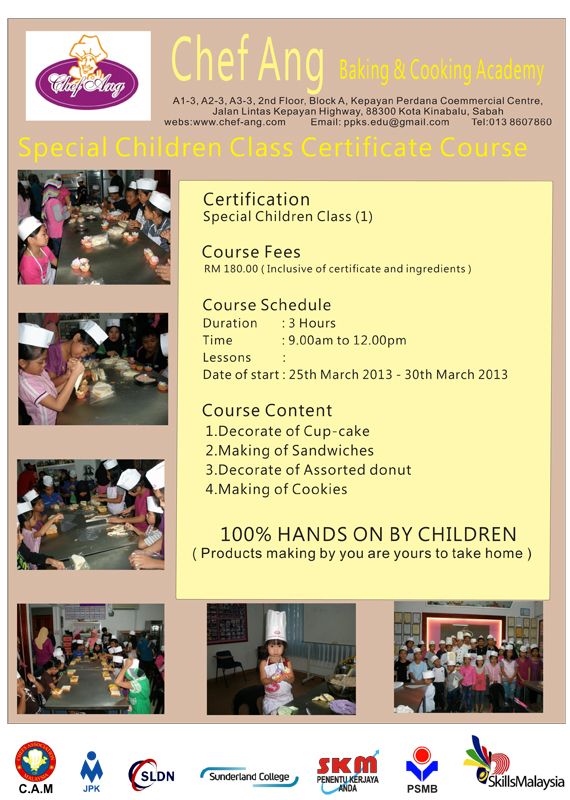 Chef Ang Baking & Cooking Academy - Full Time, Part Time Baking Classes ...