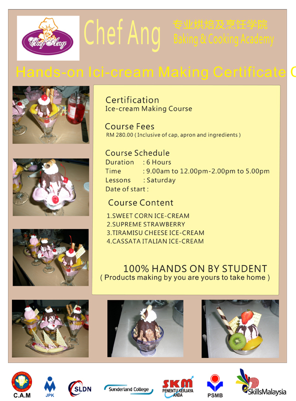 Chef Ang Baking & Cooking Academy - Full Time, Part Time Baking Classes ...