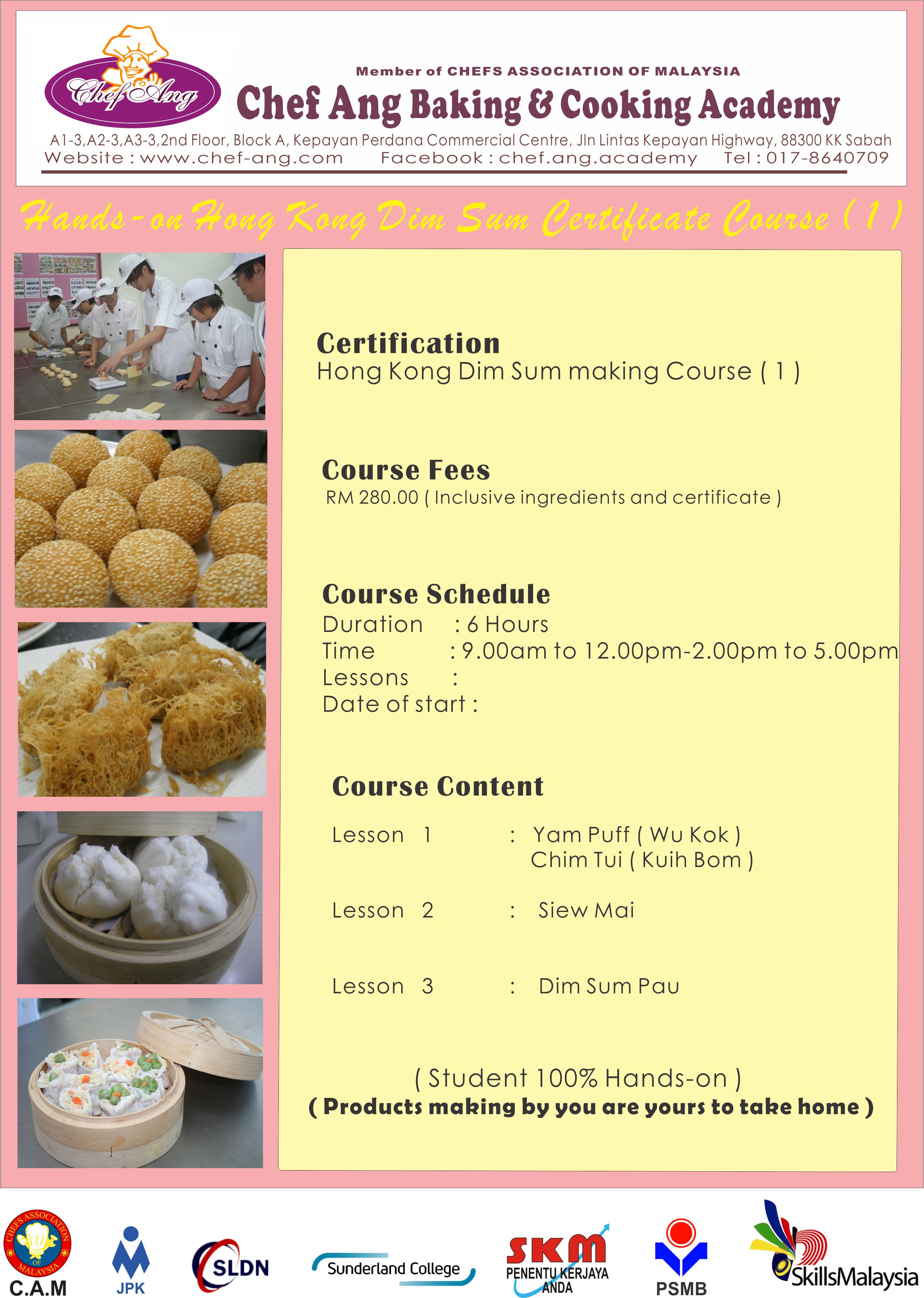 Chef Ang Baking & Cooking Academy - Full Time, Part Time Baking Classes ...